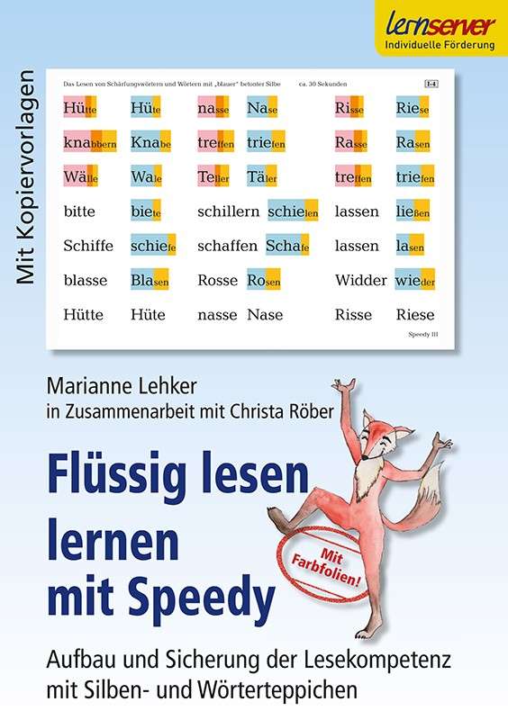 Flüssig lesen lernen mit Speedy | Klasse 2+ | Lese-Training (Hefte) | Lesen | Eltern ...